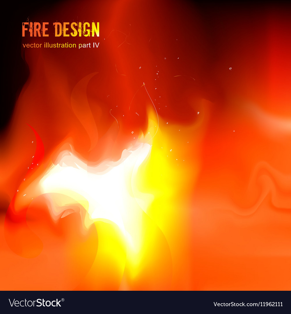 Fire design Royalty Free Vector Image - VectorStock