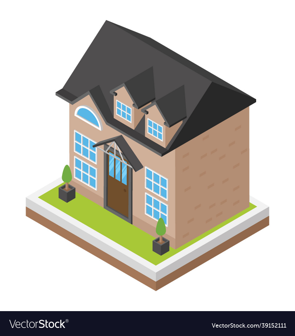 House Royalty Free Vector Image - VectorStock