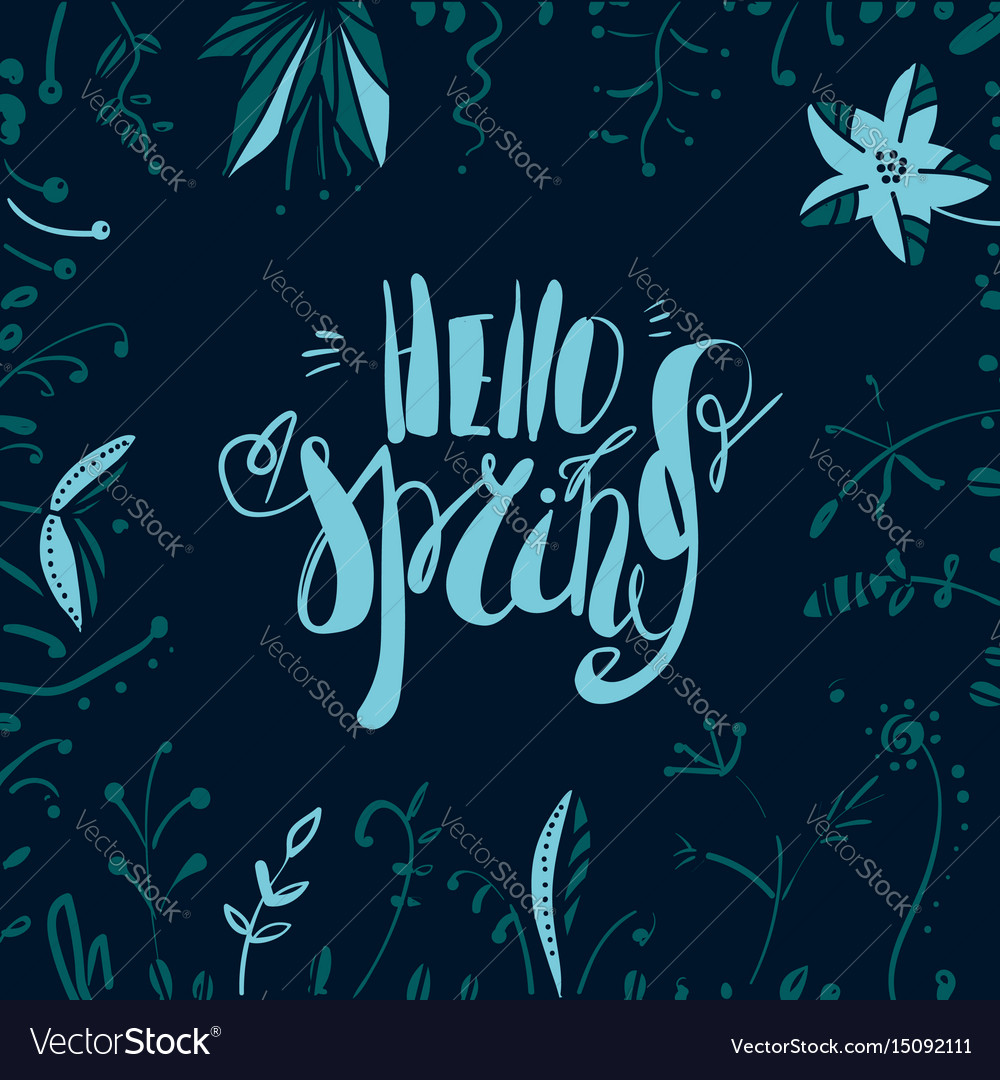 Springtime Royalty Free Vector Image - VectorStock