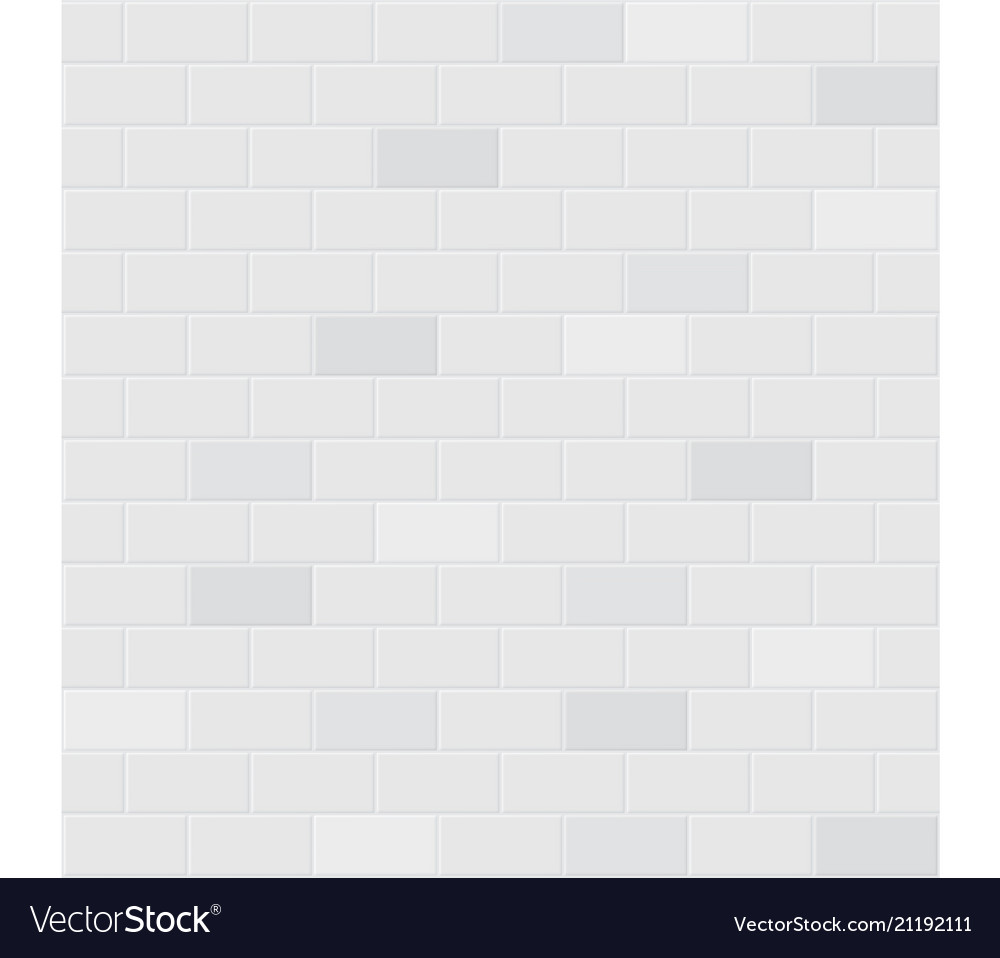 White tile background Royalty Free Vector Image