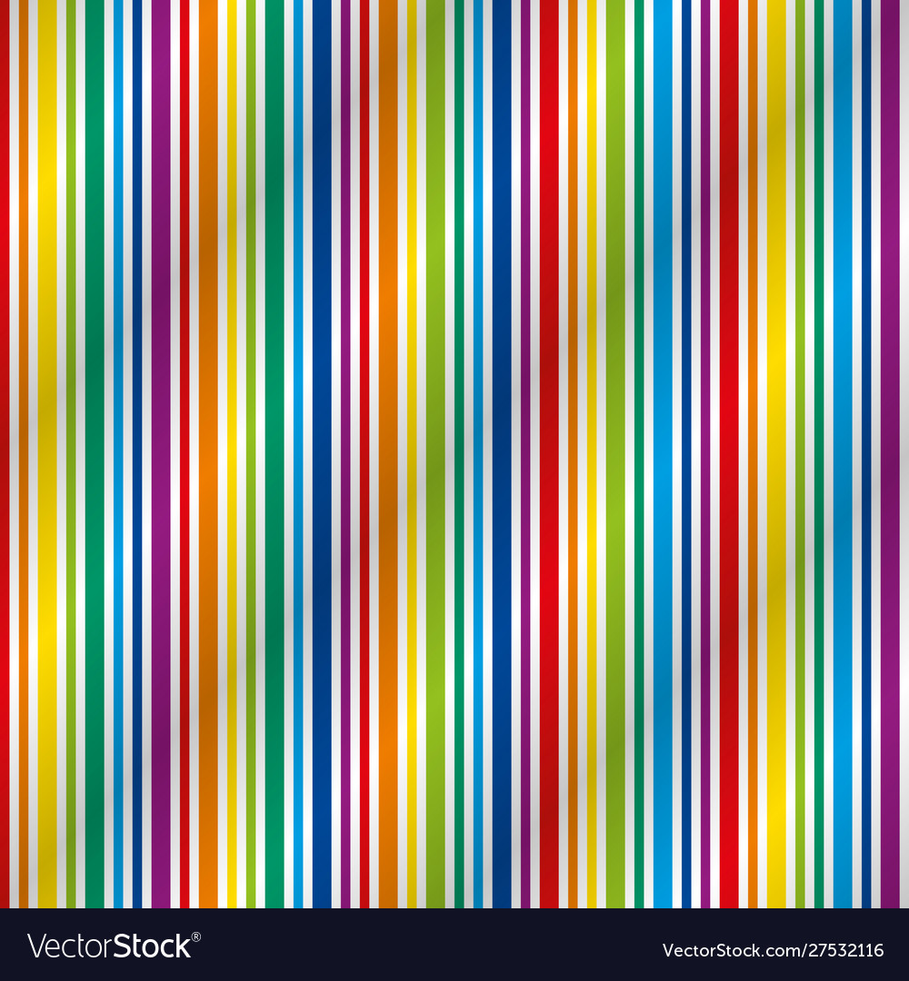 Colorful striped seamless pattern Royalty Free Vector Image