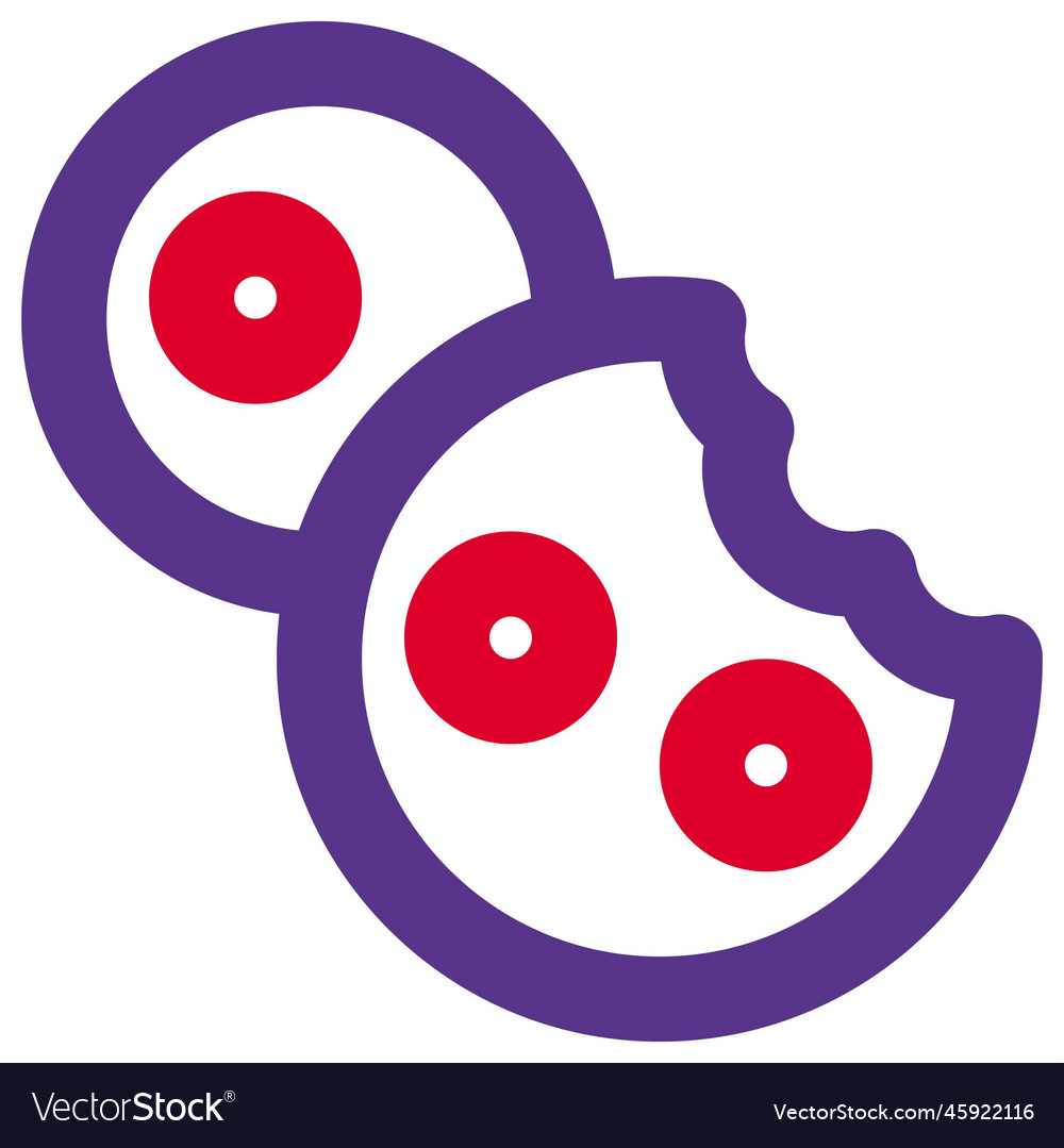 Crispy sable line Royalty Free Vector Image - VectorStock