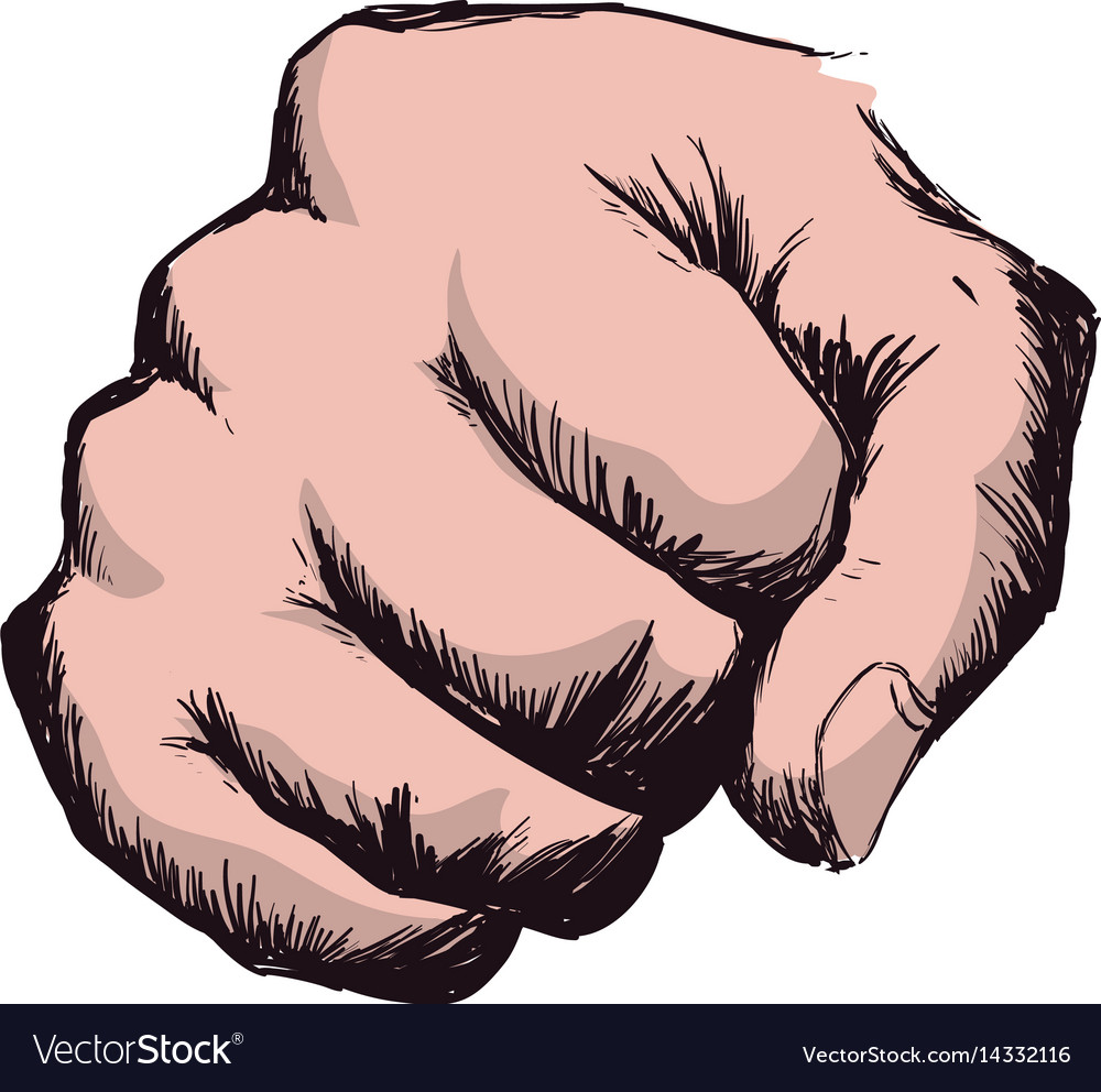 Hand gesturing symbol Royalty Free Vector Image