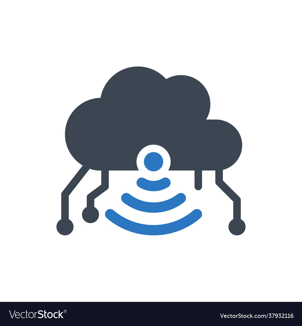 Internet technology icon Royalty Free Vector Image