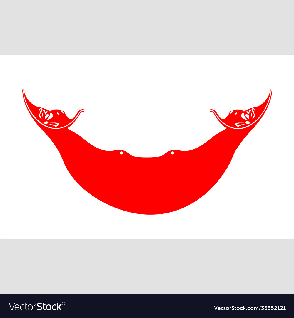 Easter island flag Royalty Free Vector Image - VectorStock