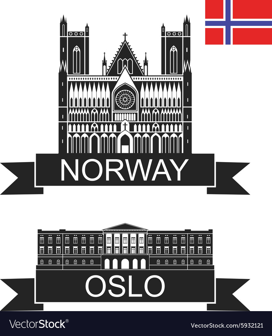 Norway Royalty Free Vector Image - VectorStock