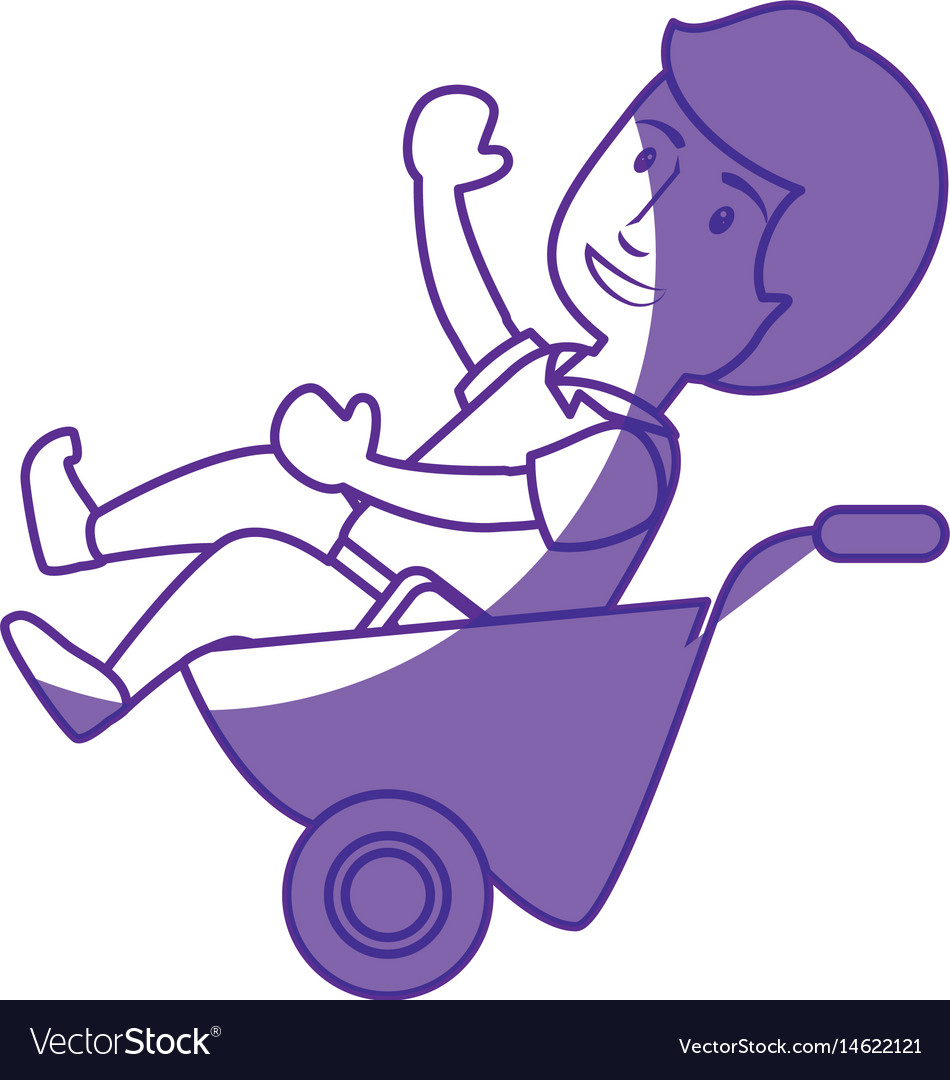 Worker man cartoon Royalty Free Vector Image - VectorStock