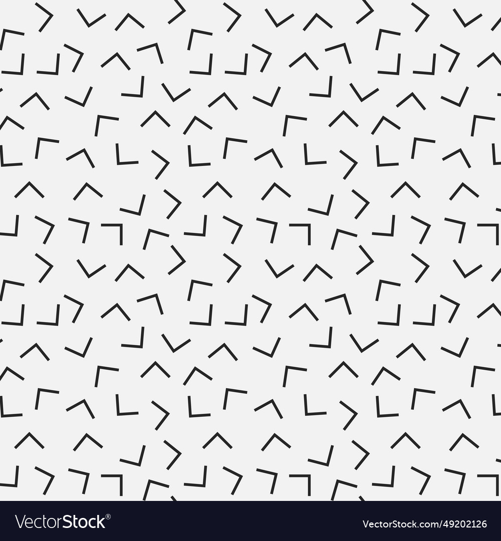 Abstract doodle seamless pattern-angles Royalty Free Vector