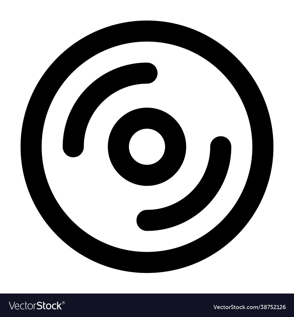 Compact disc Royalty Free Vector Image - VectorStock