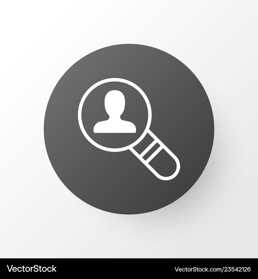 Find employee icon symbol premium quality Vector Image