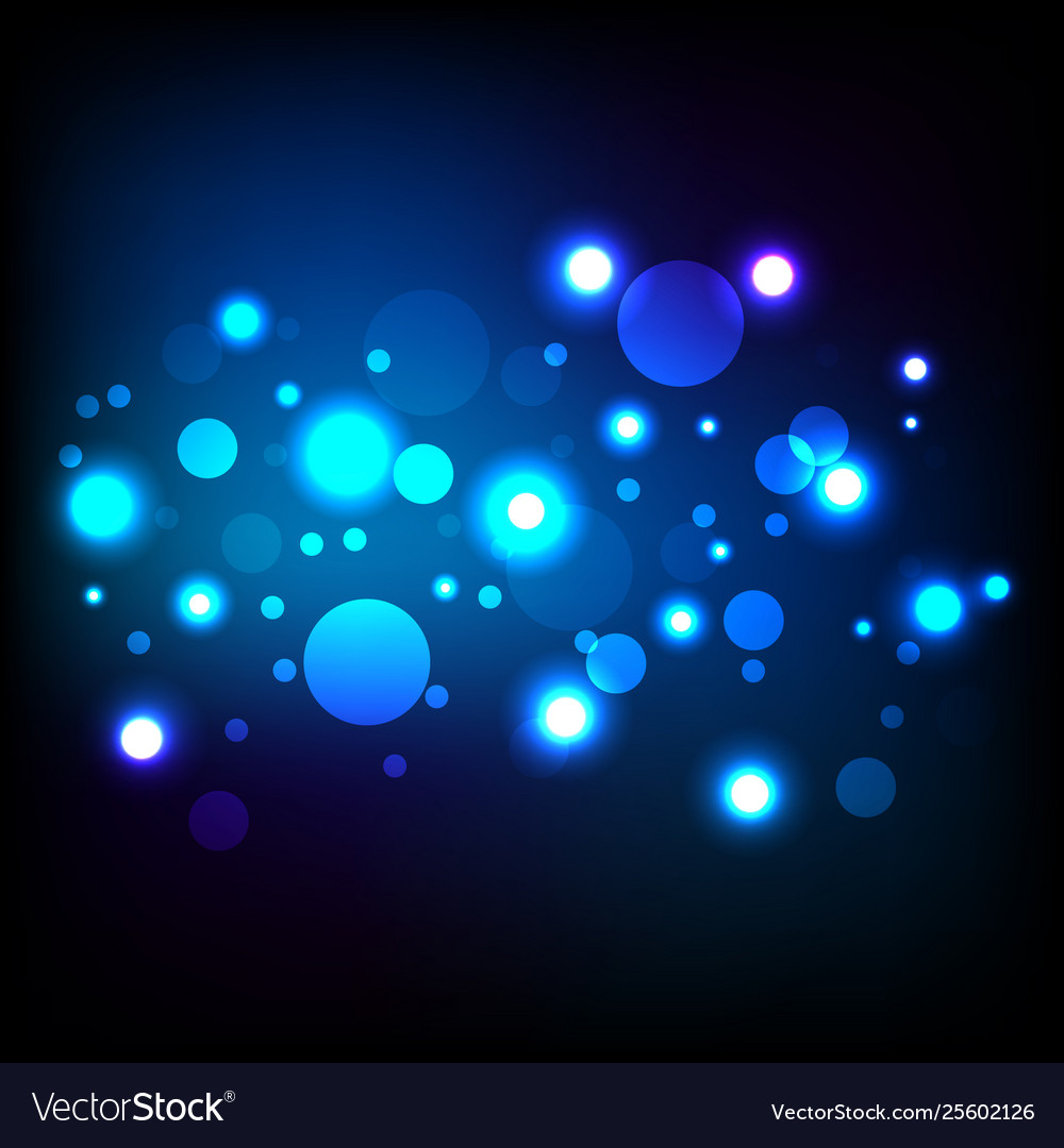 Light bokeh abstract background Royalty Free Vector Image
