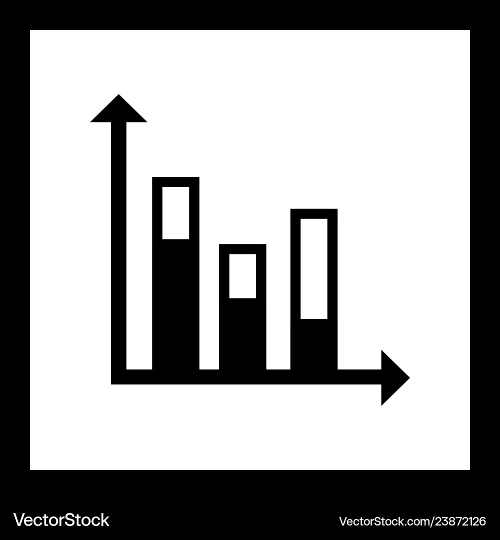 Statistics icon Royalty Free Vector Image - VectorStock