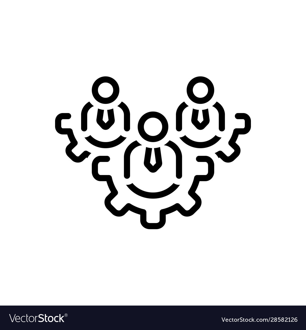 Team work Royalty Free Vector Image - VectorStock