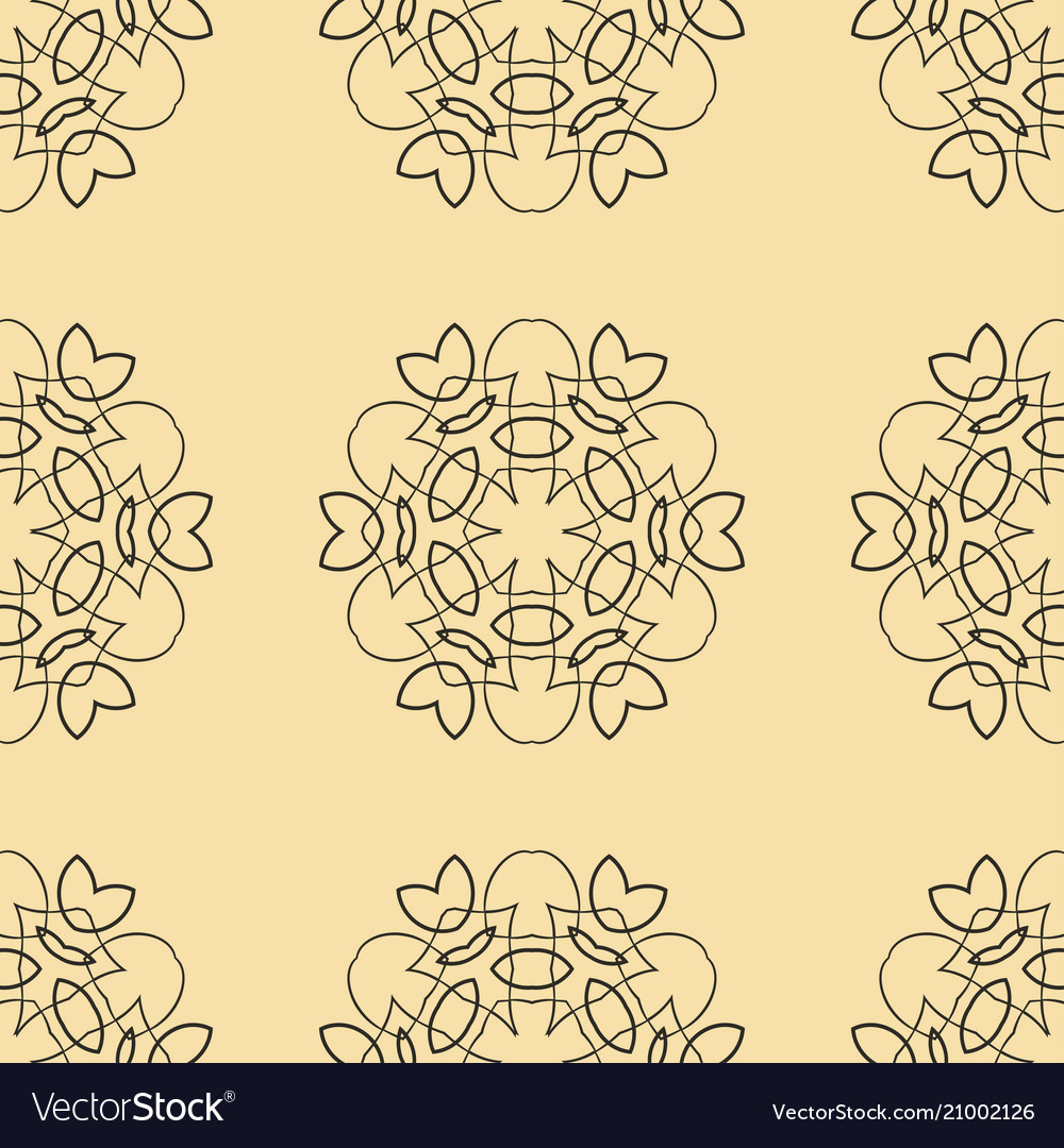 Vintage seamless pattern Royalty Free Vector Image