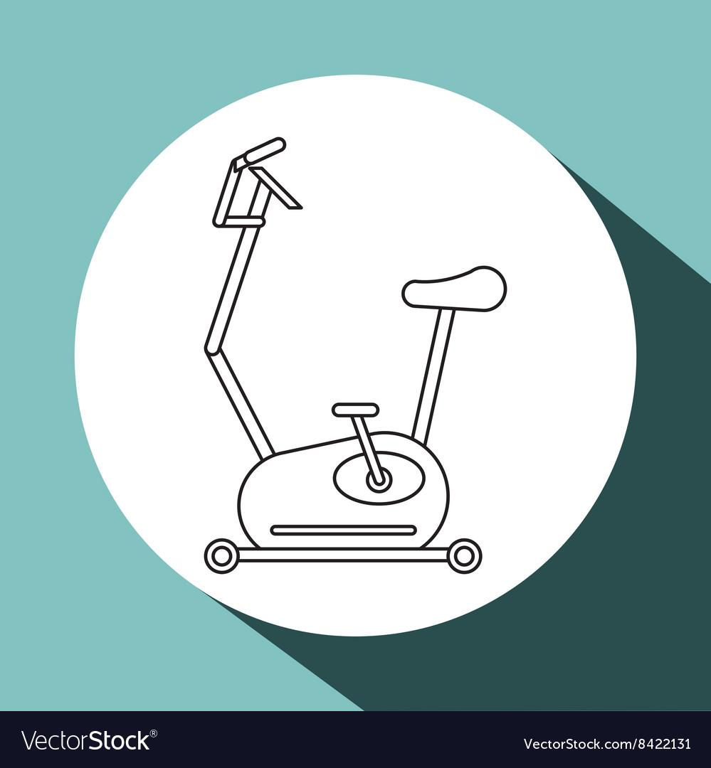 Gym machine design Royalty Free Vector Image - VectorStock