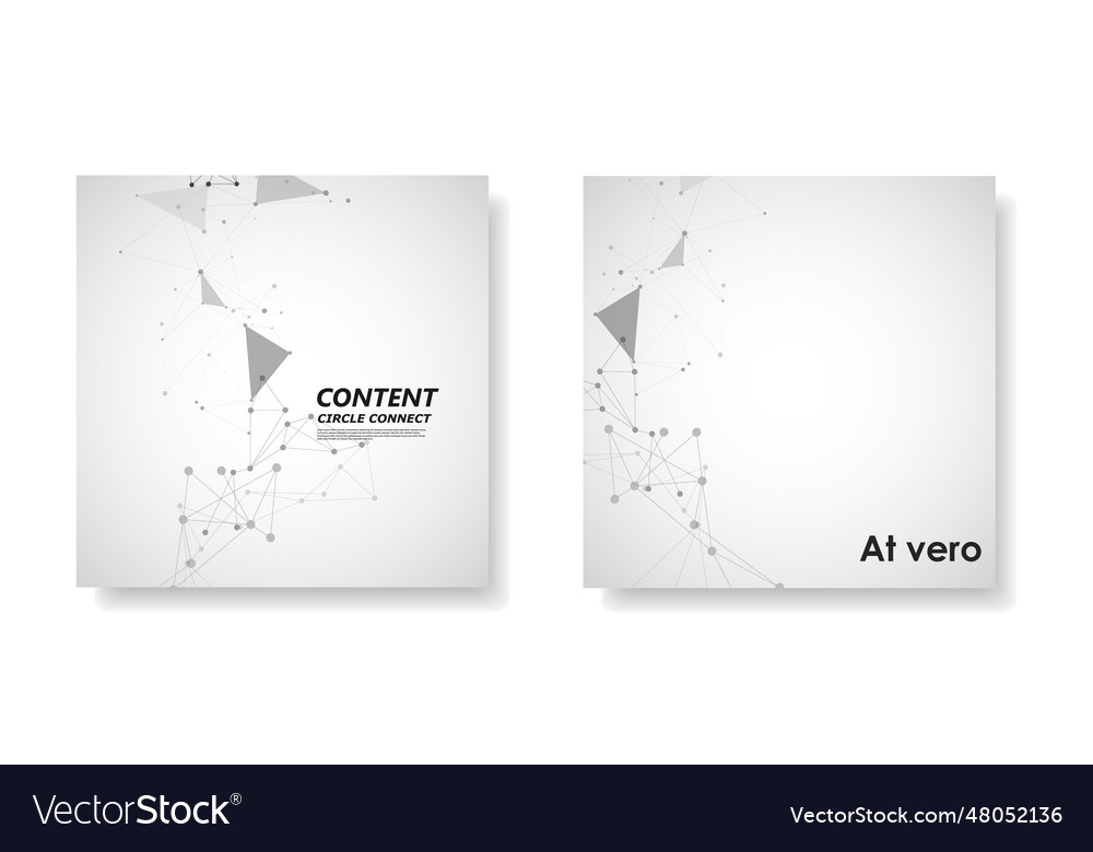 Brochure design abstract template Royalty Free Vector Image