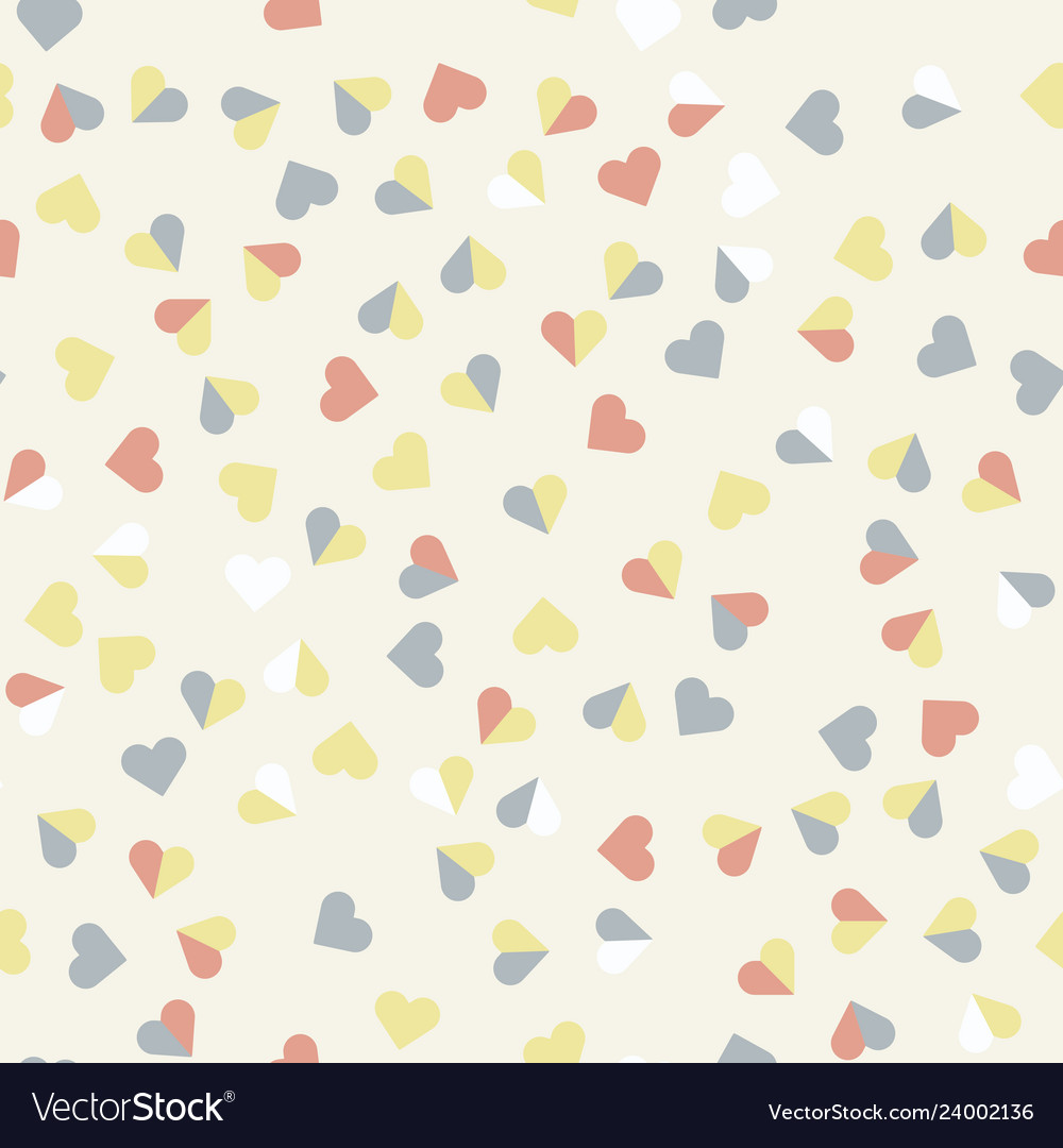 Retro love patterns seamless background Royalty Free Vector