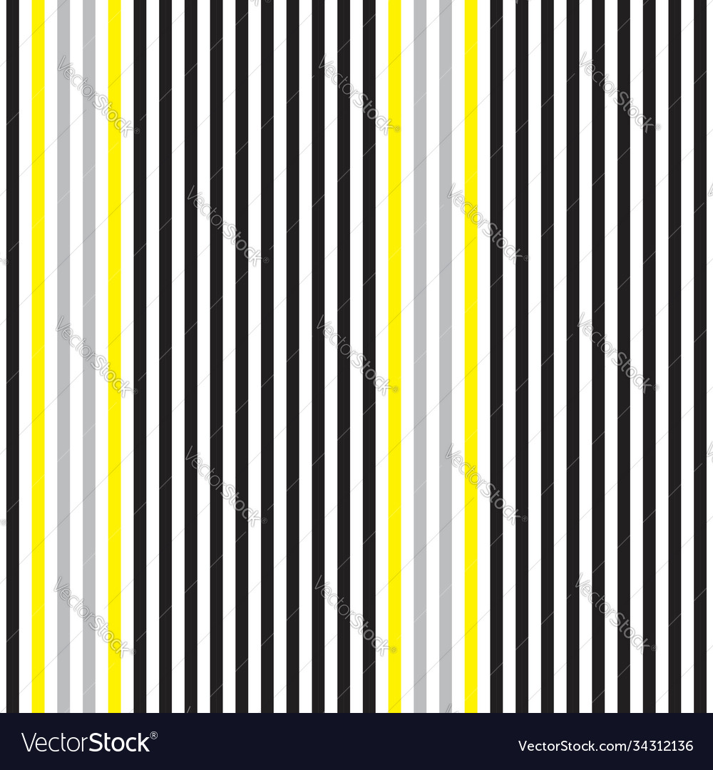 Yellow stripe seamless pattern background Vector Image