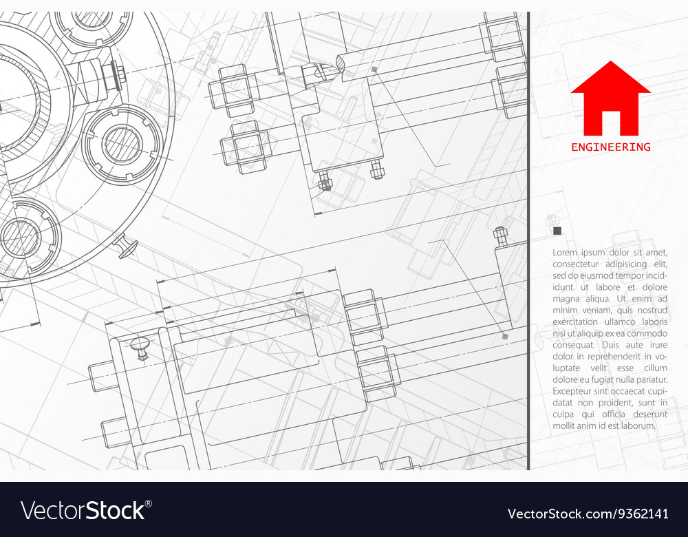 Architect background Royalty Free Vector Image