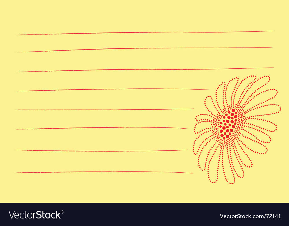 Notepad Royalty Free Vector Image - VectorStock