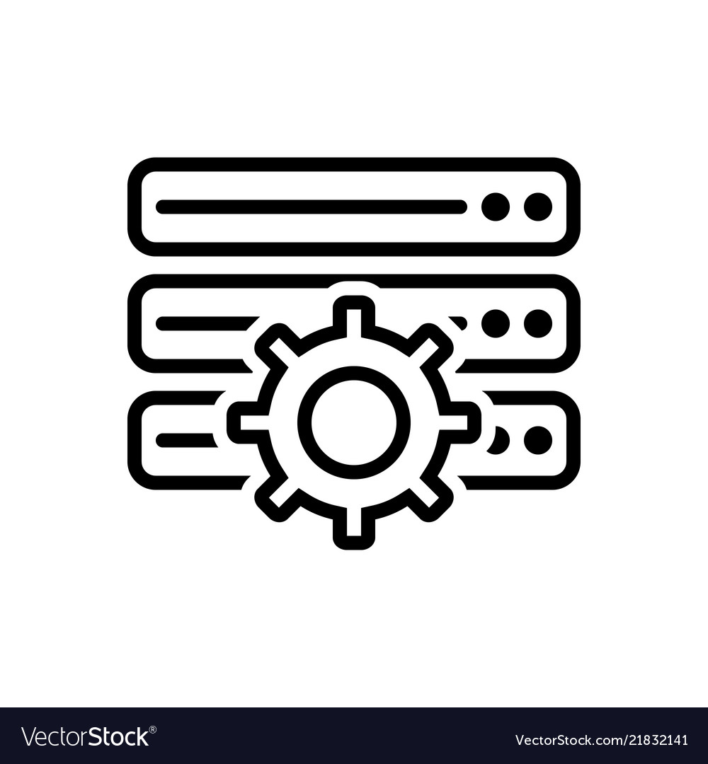 Settings Royalty Free Vector Image - VectorStock