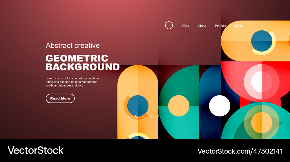 Simple circles and round elements pattern Vector Image