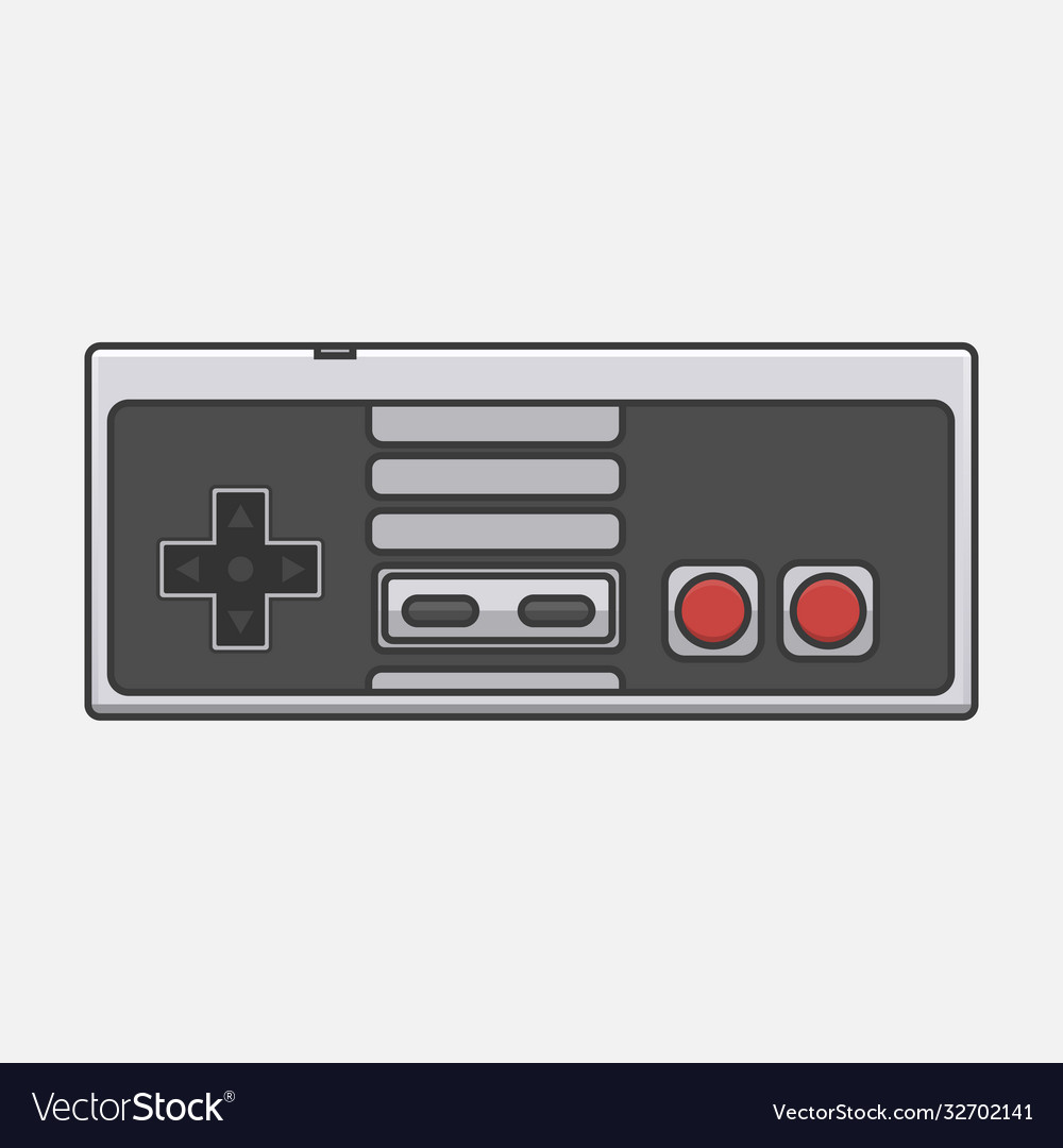 Video game controller Royalty Free Vector Image