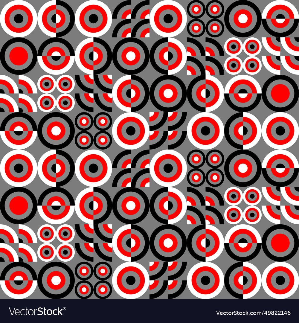 Abstract seamless geometric pattern geometric Vector Image