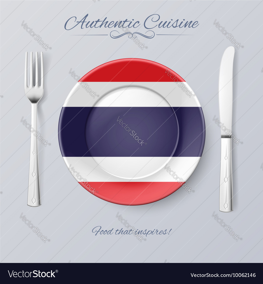 Authentic cuisine Royalty Free Vector Image - VectorStock
