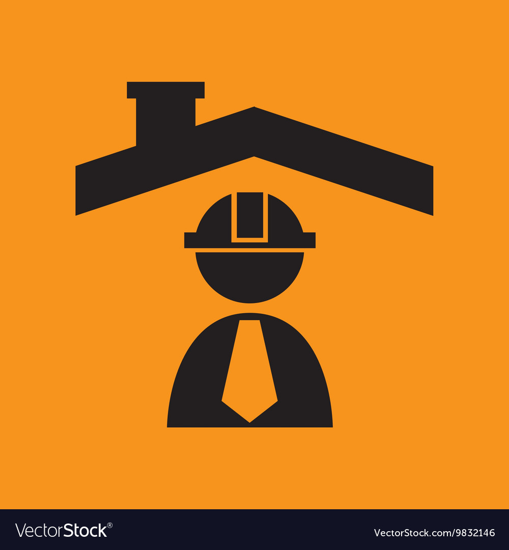 Industry construction icon Royalty Free Vector Image