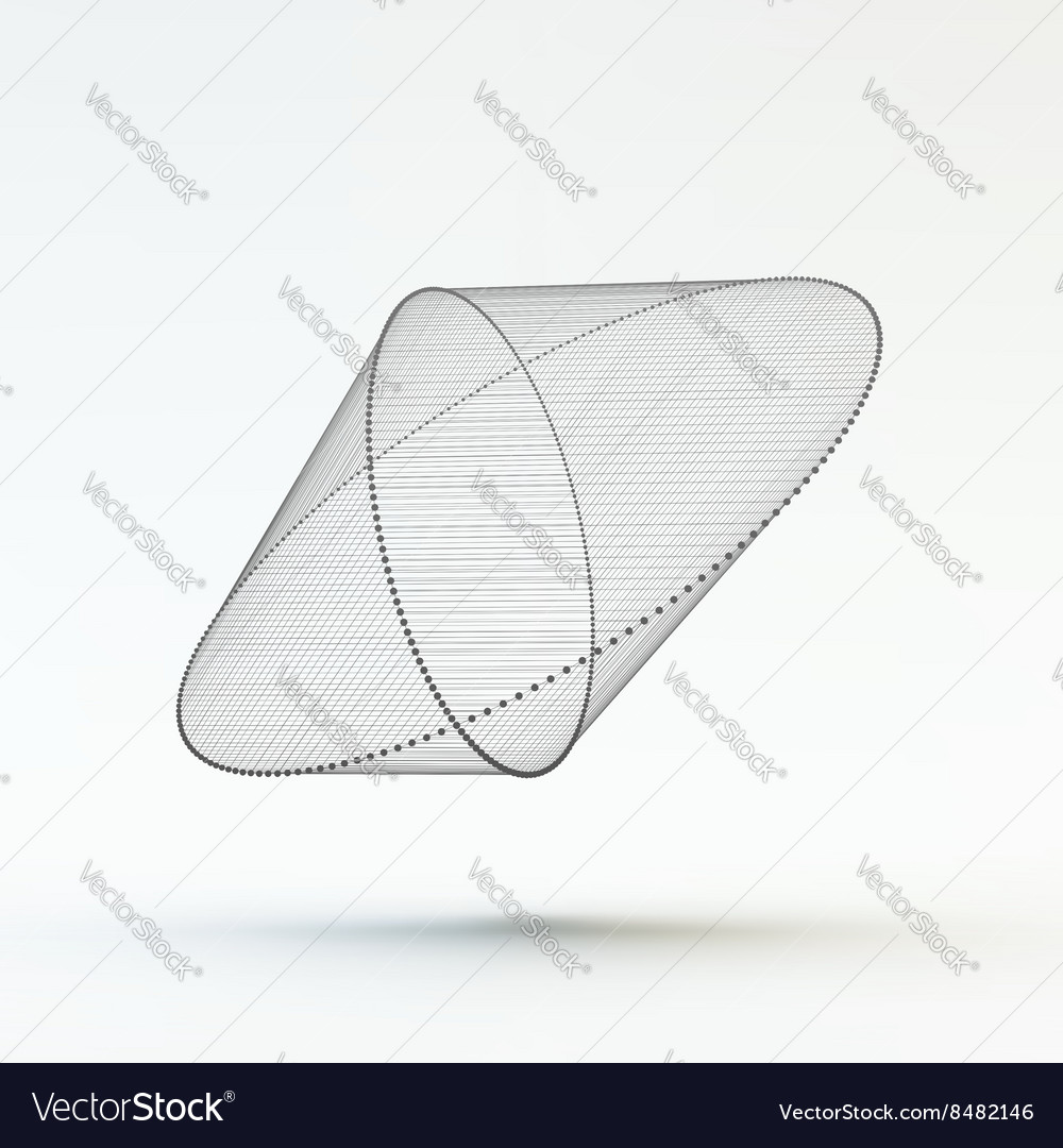 Lattice Geometric Polygonal Element Royalty Free Vector