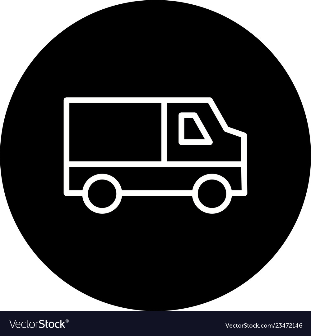 Van icon Royalty Free Vector Image - VectorStock