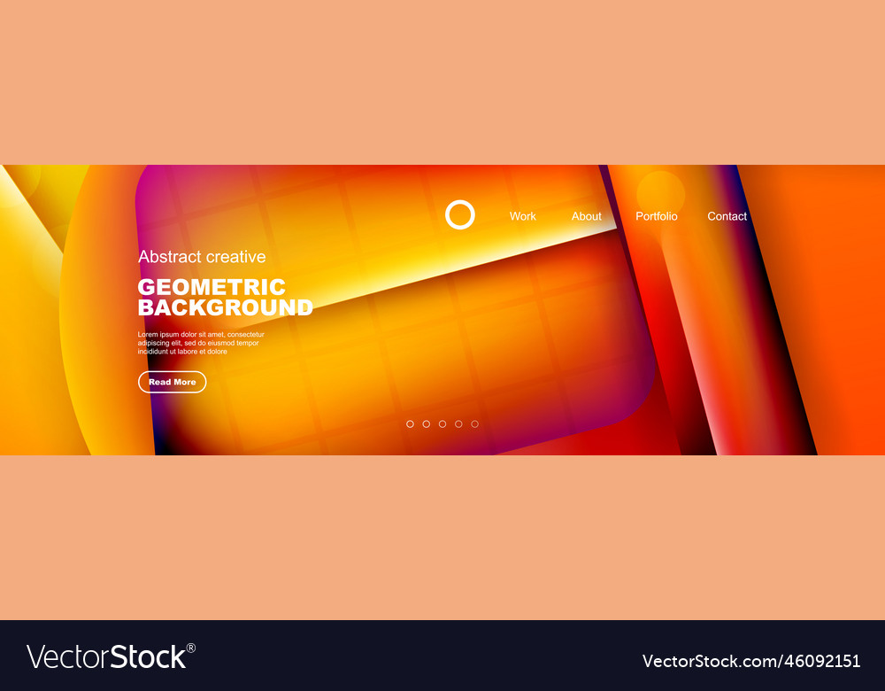Overlapping geometric shapes background 3d shadow Vector Image