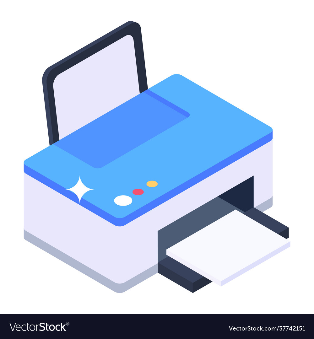 Printer Royalty Free Vector Image - VectorStock