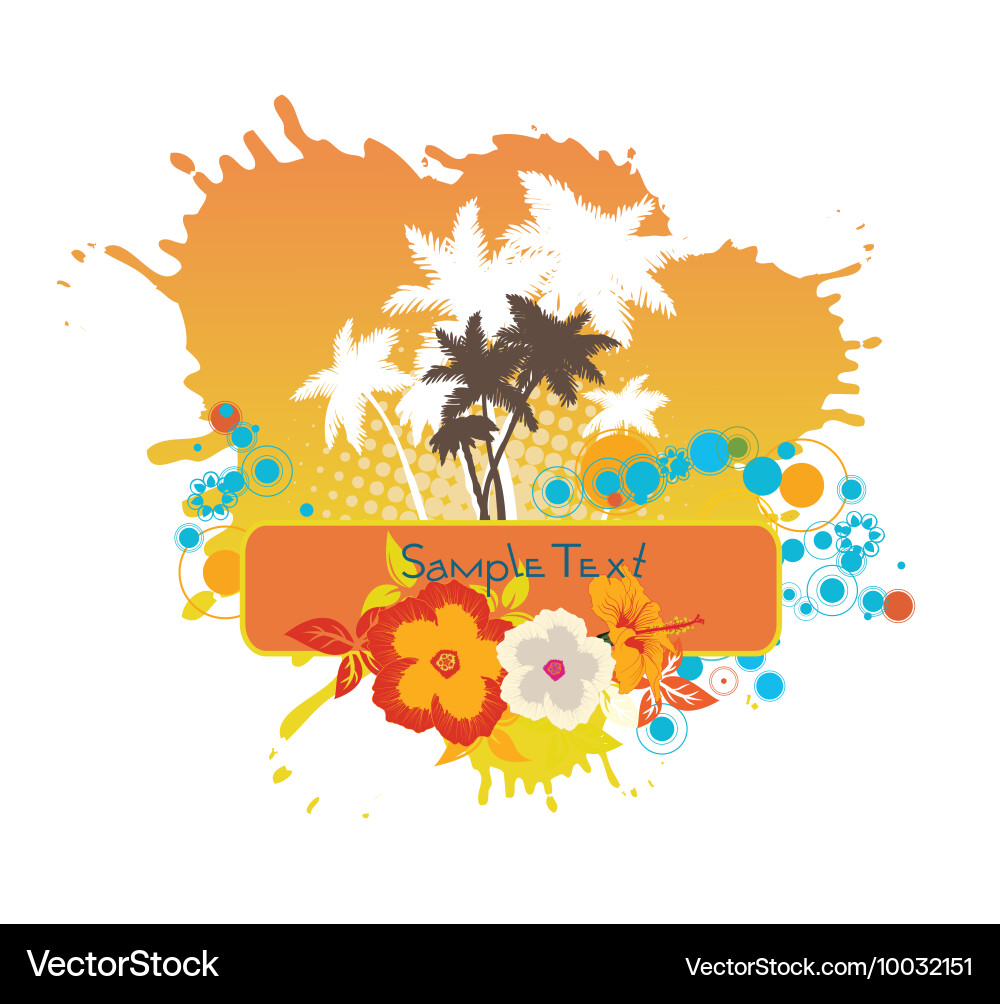 Summer Royalty Free Vector Image - VectorStock