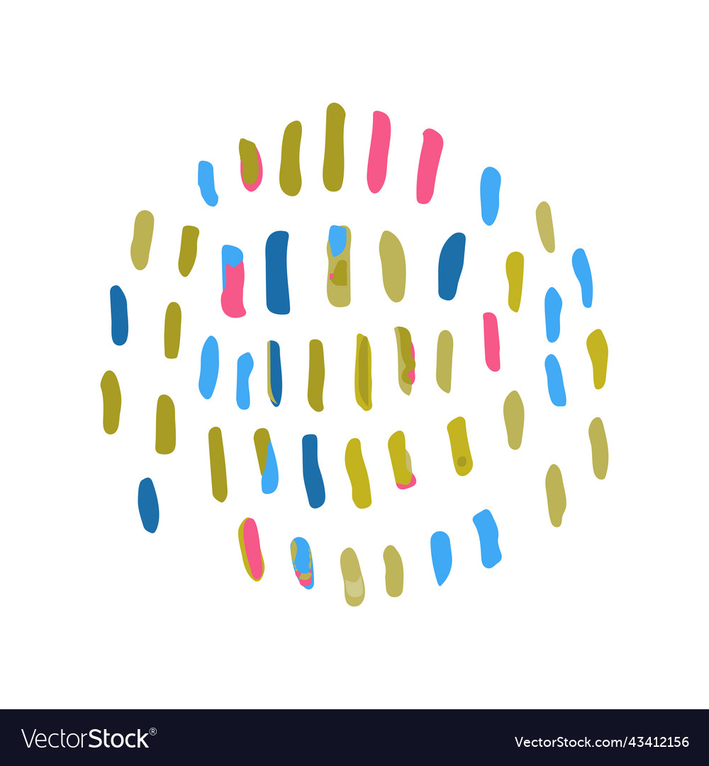 Abstract doodle pattern Royalty Free Vector Image