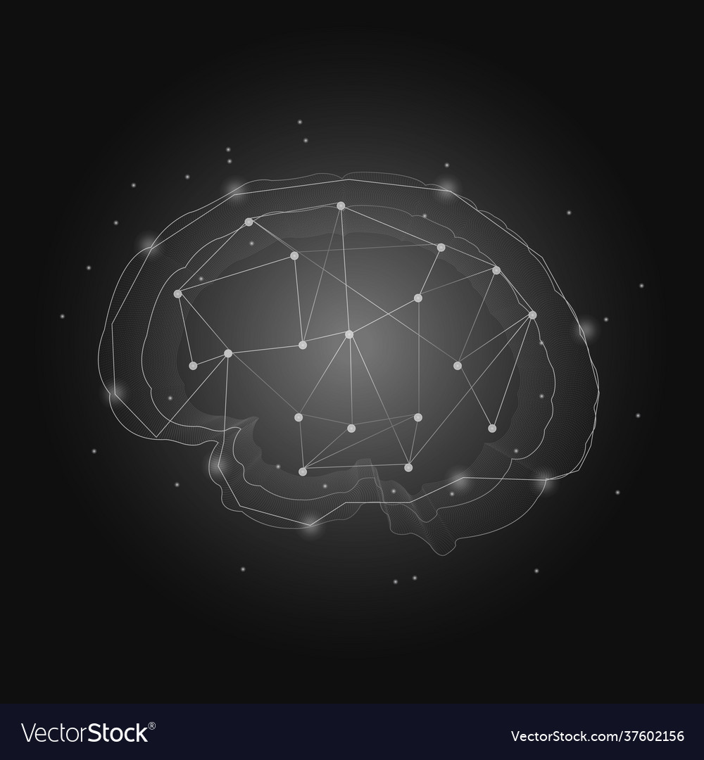 Human nervous system Royalty Free Vector Image