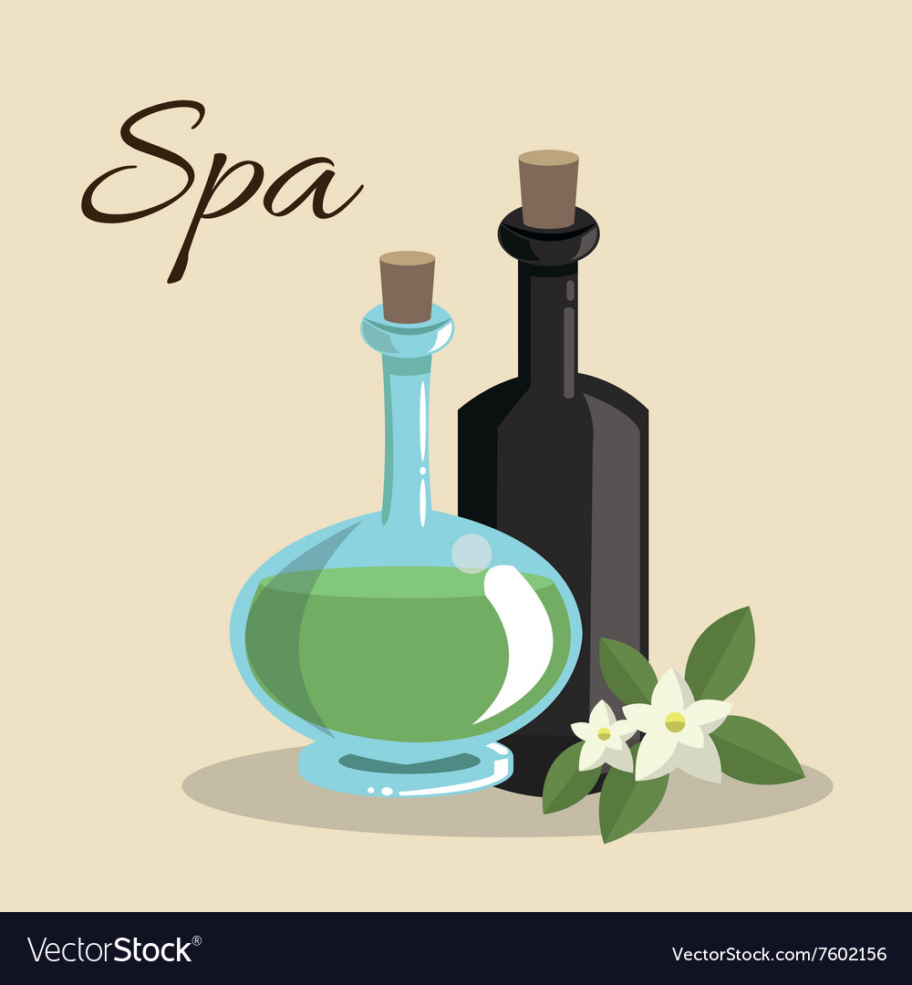 Spa center design Royalty Free Vector Image - VectorStock