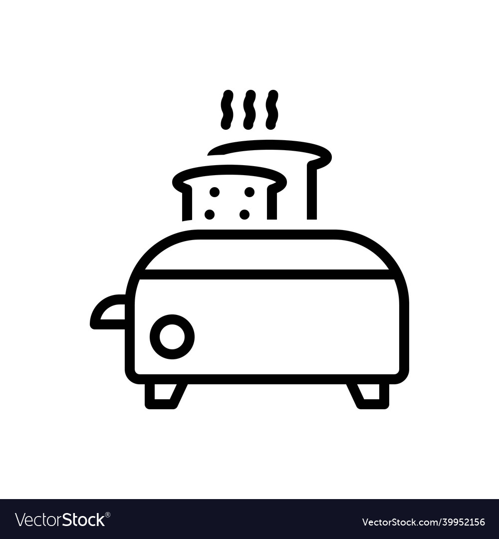 Toaster Royalty Free Vector Image - VectorStock