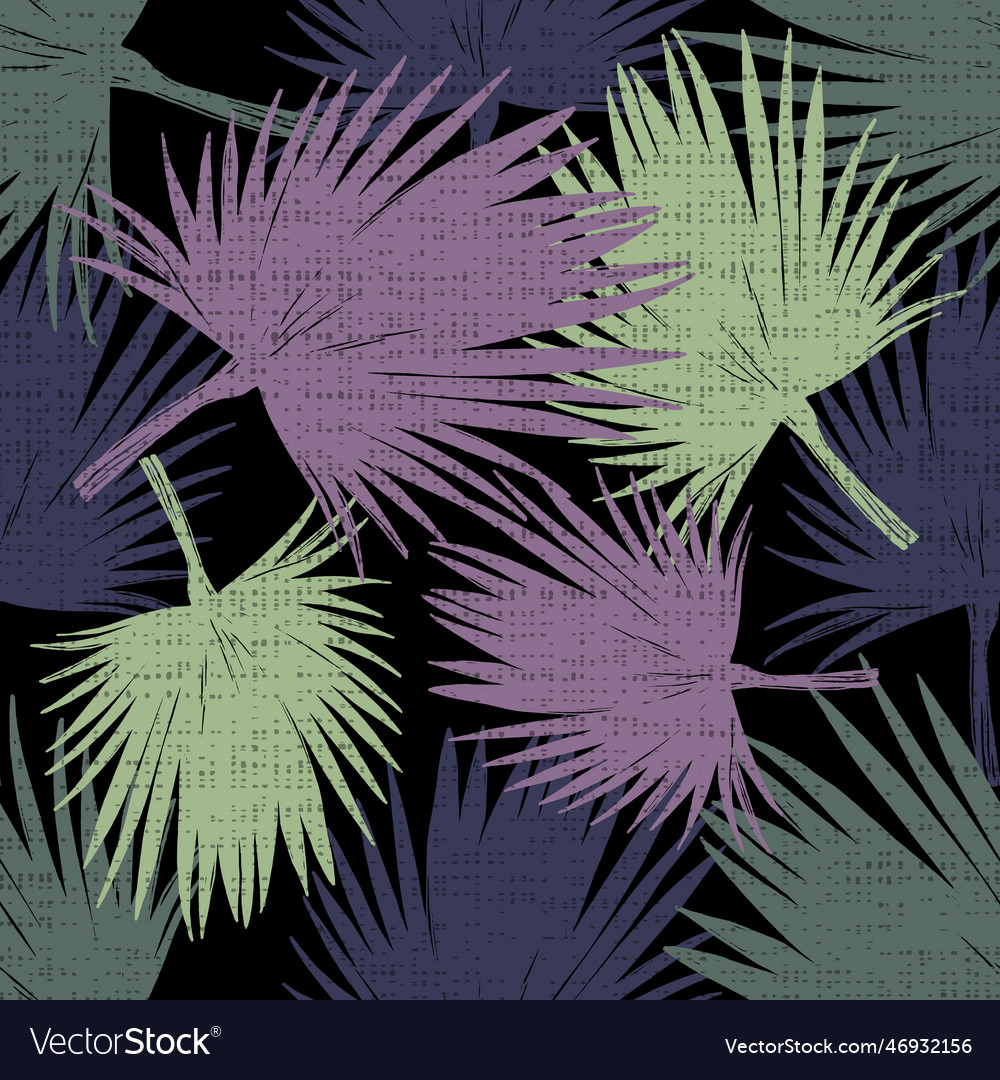 Tropical seamless pattern Royalty Free Vector Image