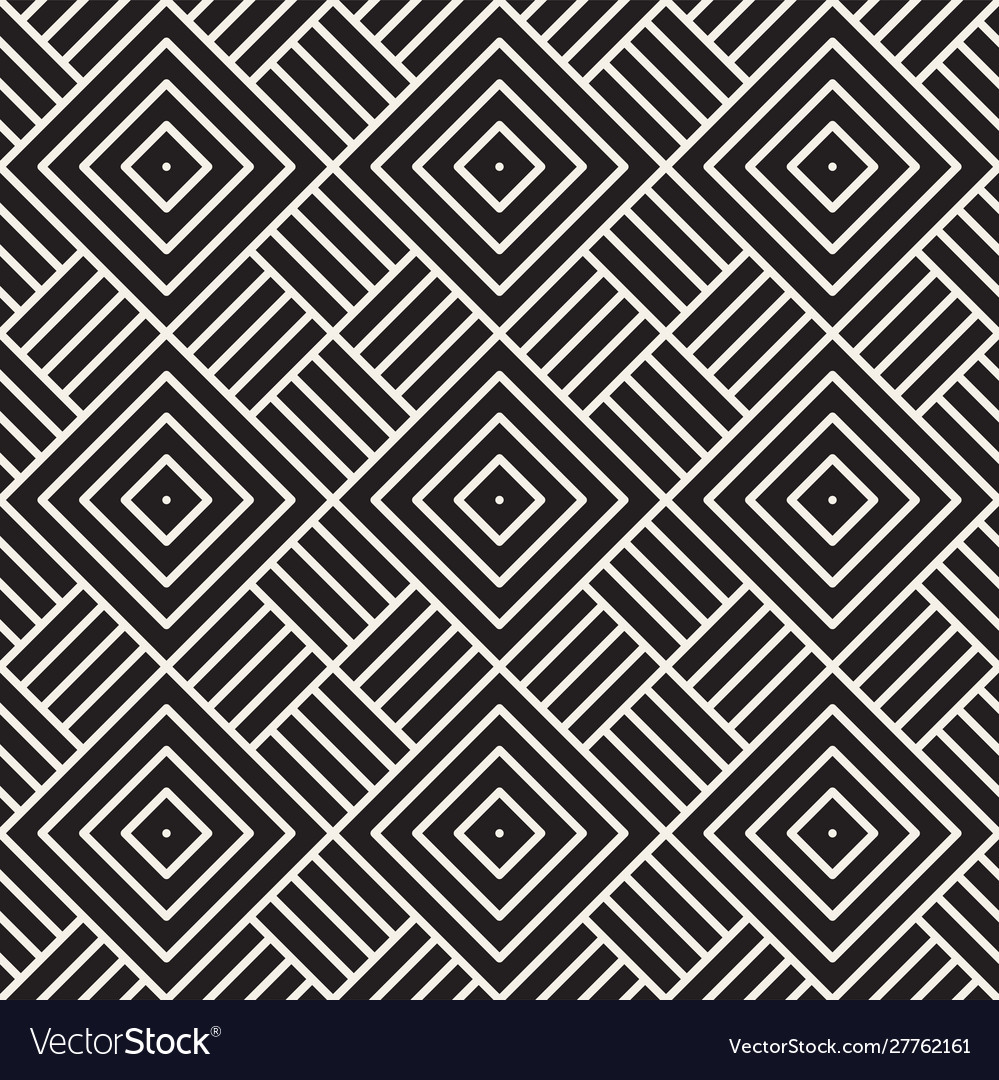 Abstract geometric pattern with stripes Royalty Free Vector