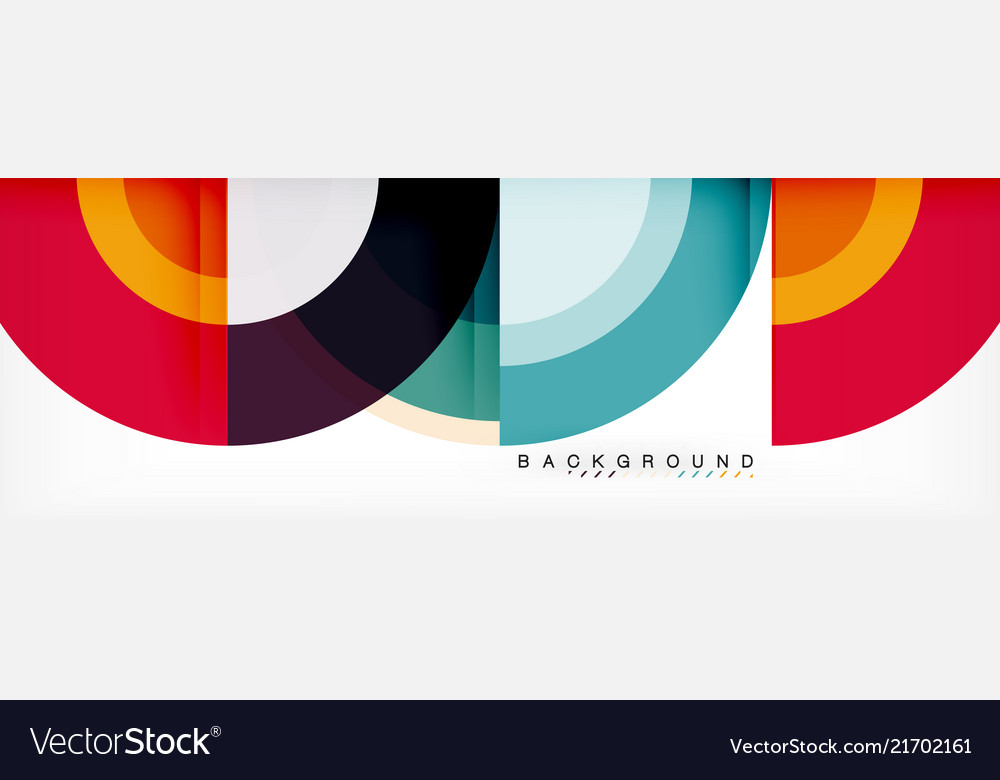 Circular abstract background Royalty Free Vector Image