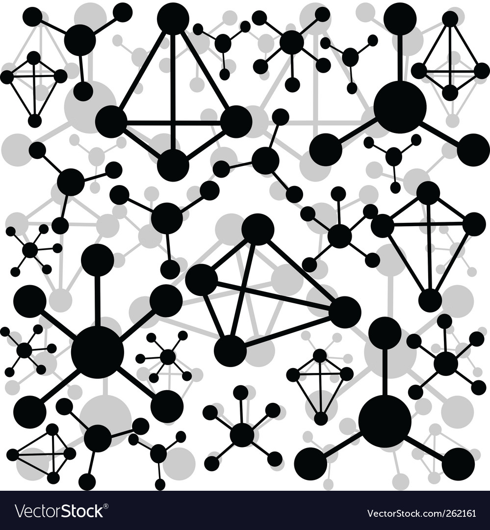 Molecules Royalty Free Vector Image - VectorStock