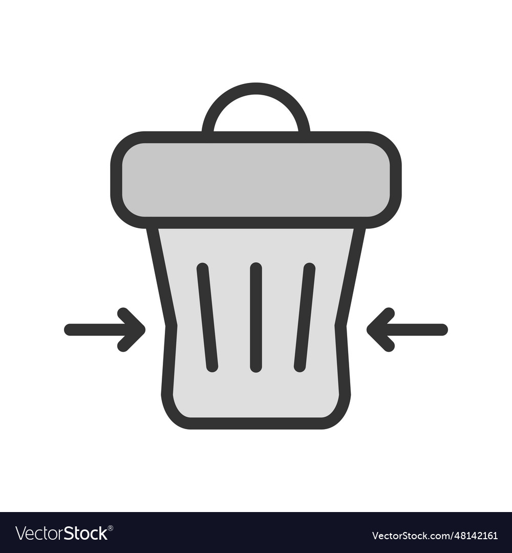 Reduce icon image Royalty Free Vector Image - VectorStock