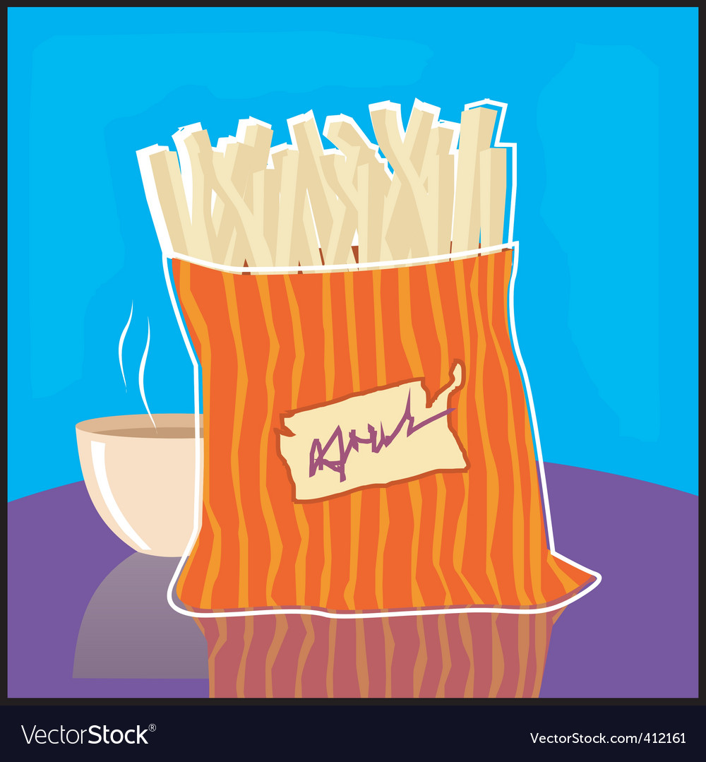 Snacks Royalty Free Vector Image - VectorStock