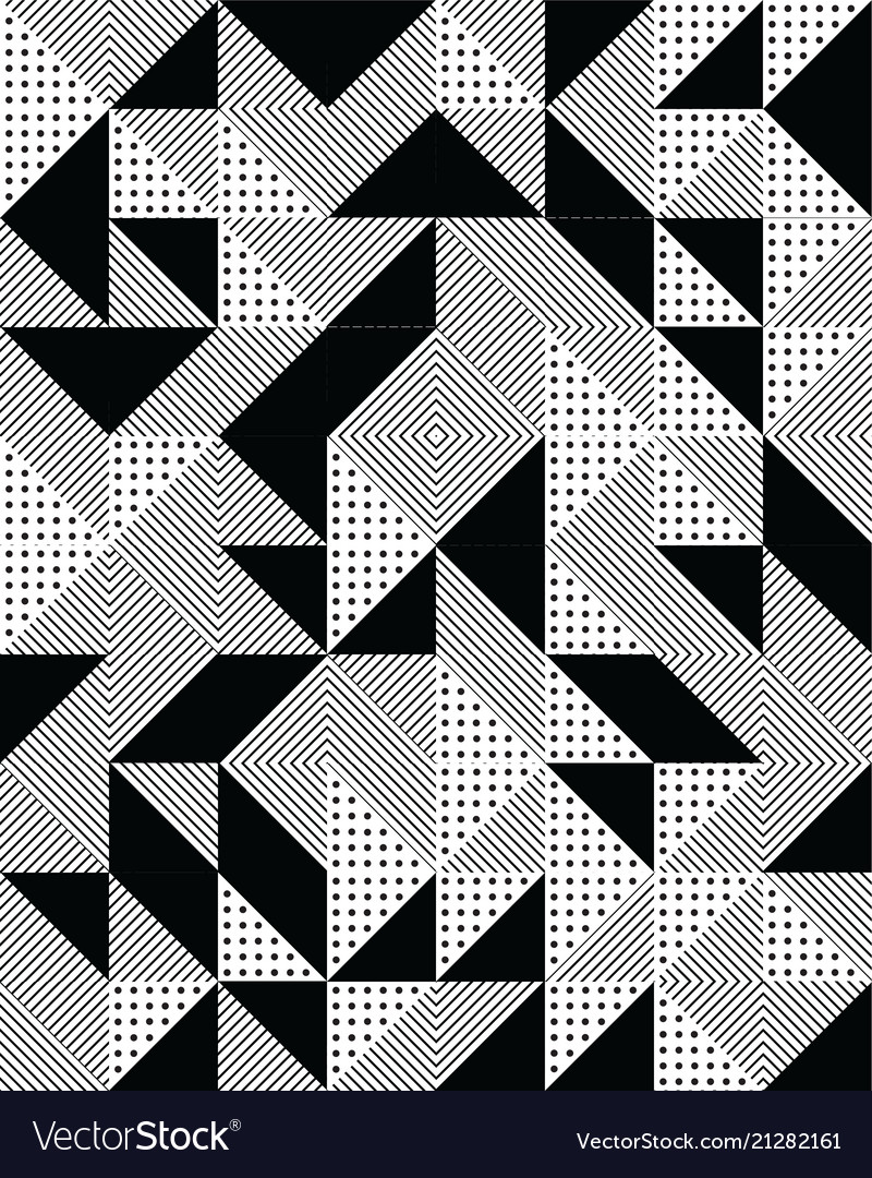 Triangular or square seamless pattern Royalty Free Vector