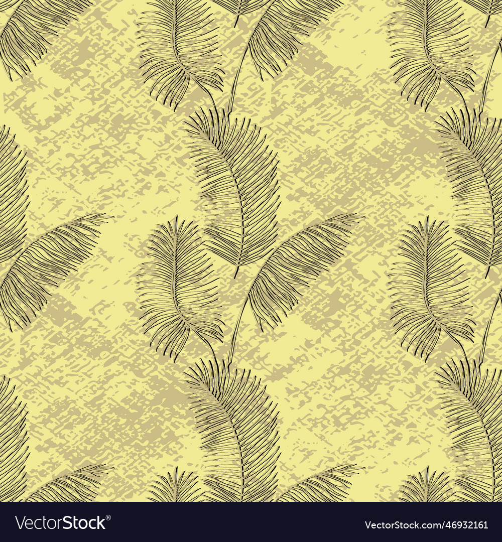 Tropical seamless pattern Royalty Free Vector Image