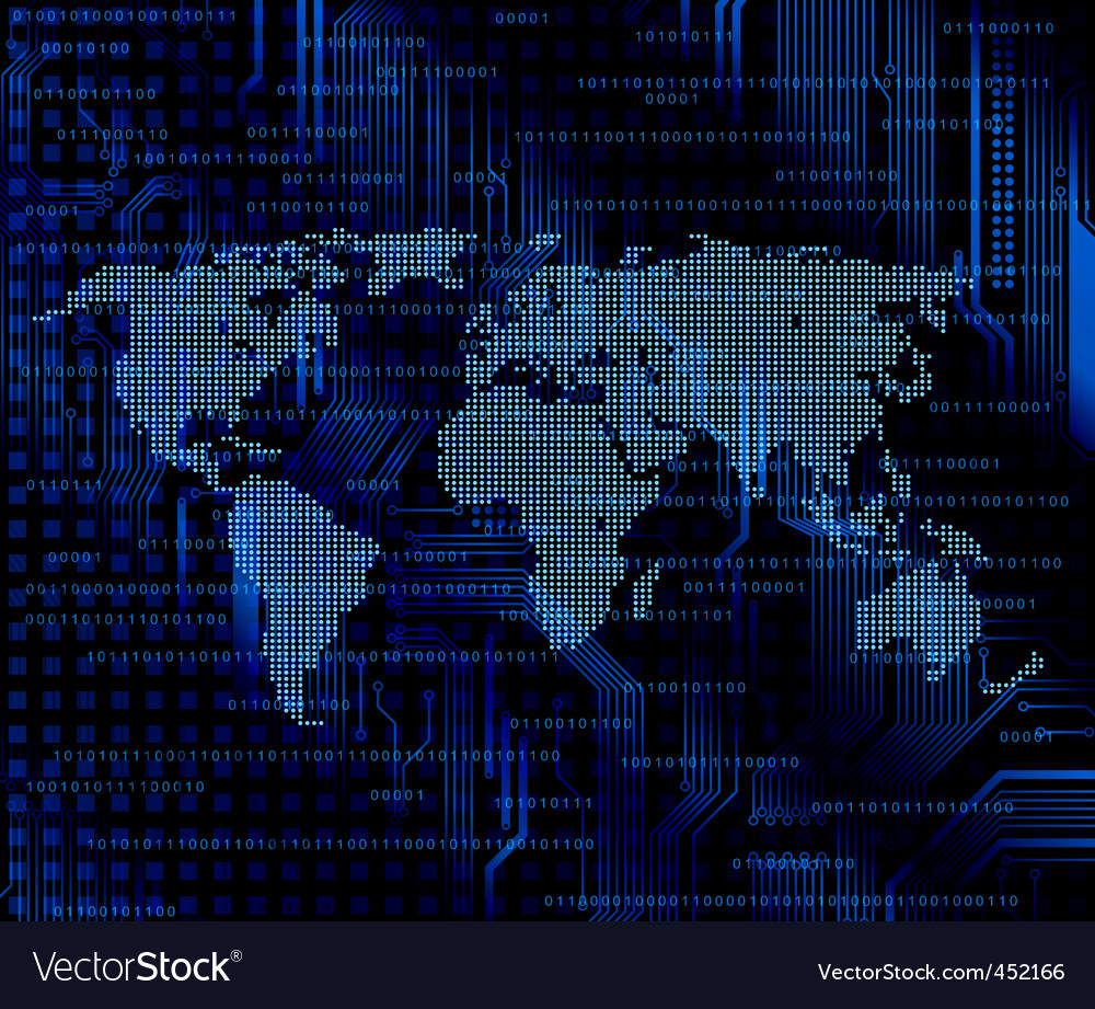 Abstract technology theme background Royalty Free Vector