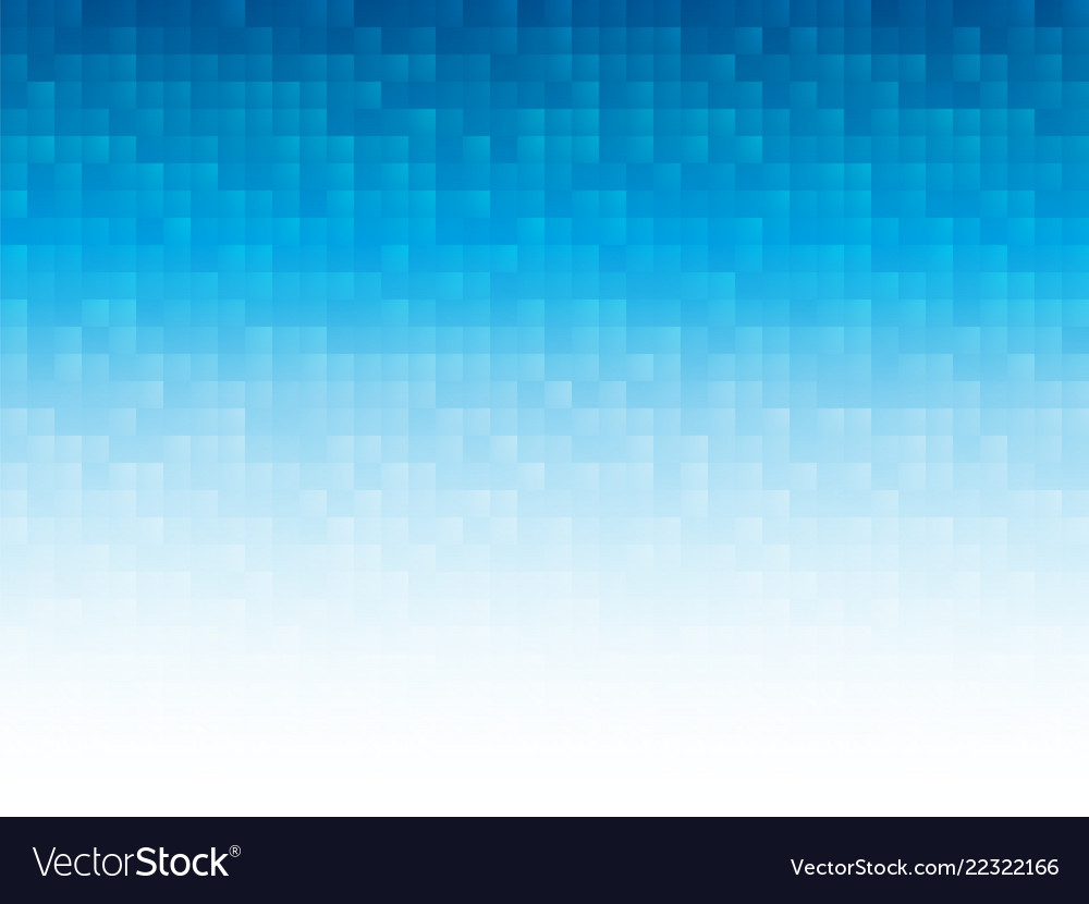 Blue mosaic background Royalty Free Vector Image