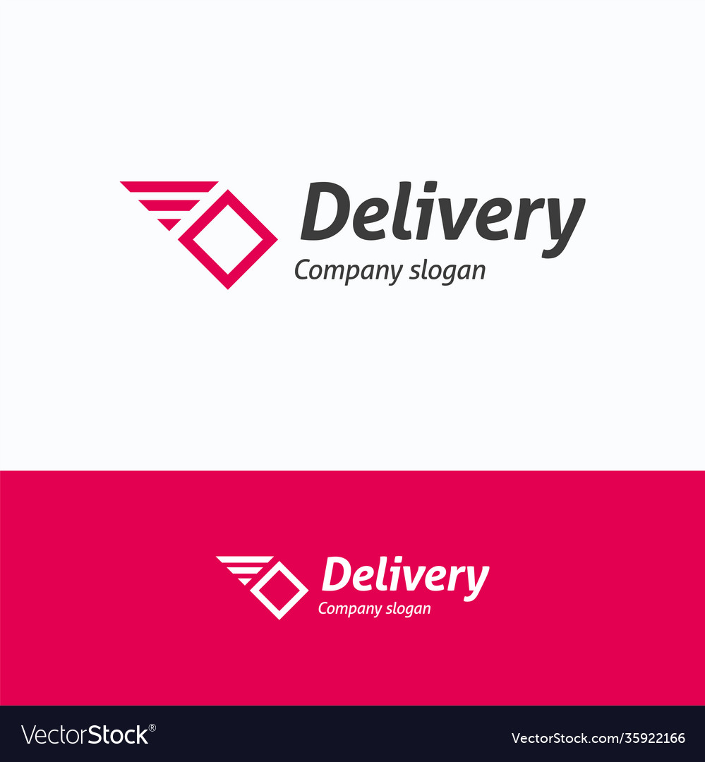 Delivery logo Royalty Free Vector Image - VectorStock
